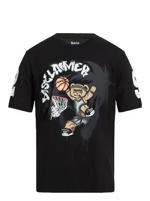 DISCLAIMER T-shirt Size Cotton - Black