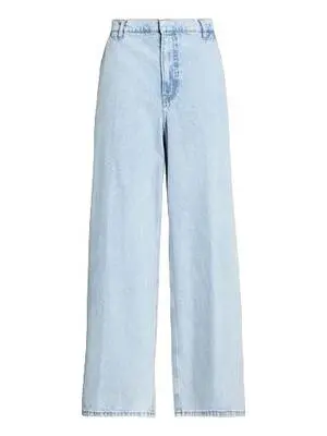 FRAME The Wide Trouser Jeans - Blue
