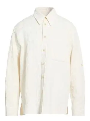 Emporio Armani Shirt Ivory Size Cotton, Linen - White