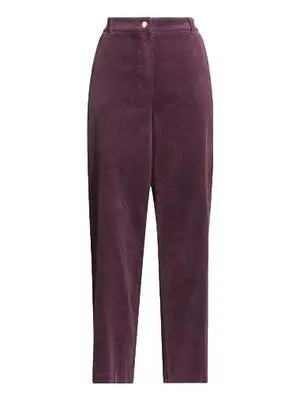 REBEL QUEEN BY LIU •JO Wide-leg Corduroy Pants - Red