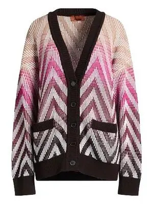 Missoni Knitted Cardigan - Purple