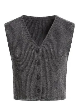 LOW CLASSIC Mélange Cardigan - Grey