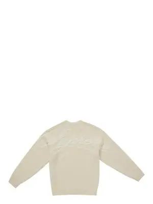 Supreme Angora Script Sweater - Ivory