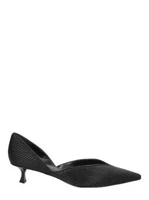 Giorgio Armani Pumps In Lambskin - Black