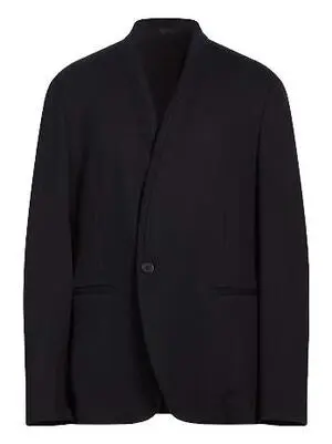 Giorgio Armani Blazer Midnight Size Lyocell, Virgin Wool - Blue