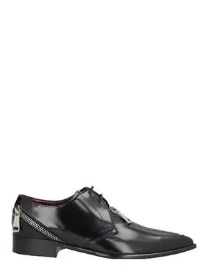 Dolce & Gabbana Leather Lace-up Shoes - Black