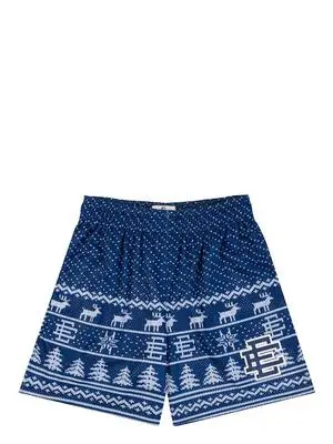 ERIC EMANUEL Ee Basic/core Short - Navy Blue Holiday Sweater
