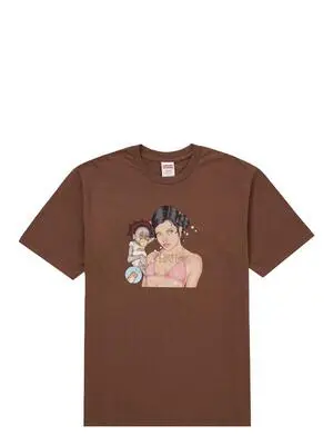 Supreme Angel Tee Shirt - Brown