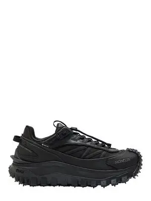 Moncler Trailgrip Gtx Panelled Sneakers - Black