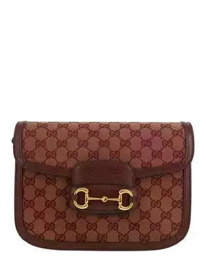 Gucci 1955 Monogram-canvas Shoulder Bag - Brown