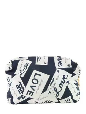 Saint Laurent 1990s 'love' Clutch Bag - Blue