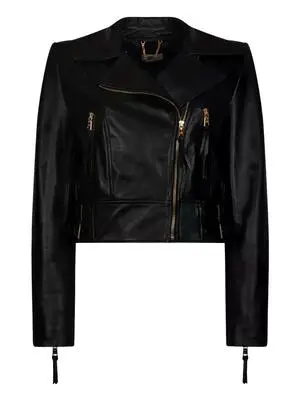 Elisabetta Franchi Zip-detail Jacket - Black