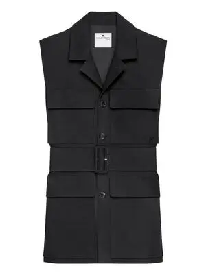 COURREGES Belted Jacket - Black