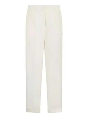 Peserico Cuffed Trousers - Neutrals