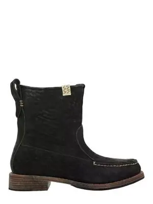 Visvim Leather Boots - Black