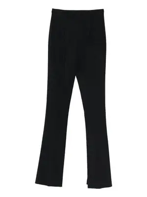 Elisabetta Franchi Flared Trousers - Black