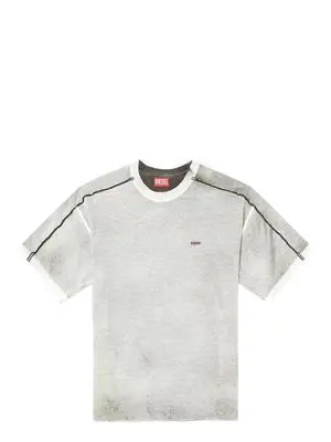 DIESEL® T-riven T-shirt - Grey