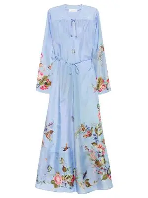 Zimmermann Patience Maxi Dress - Blue
