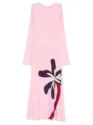 CALA DE LA CRUZ Amay Maxi Dress - Pink