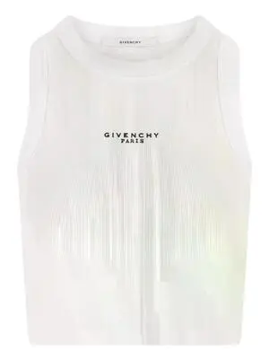 Givenchy Logo Tank Top - White