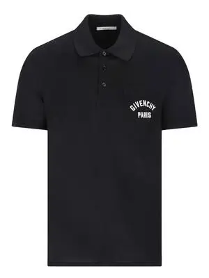 Givenchy Logo Polo Shirt - Blue