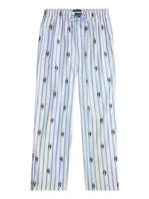 Polo Ralph Lauren Striped Pyjama Pant - White