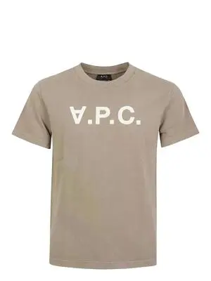 A.p.c. Logo-print T-shirt - Neutrals
