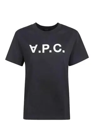 A.p.c. Logo T-shirt - Blue