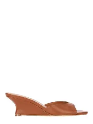 Staud Brigitte Wedge Sandals - Brown