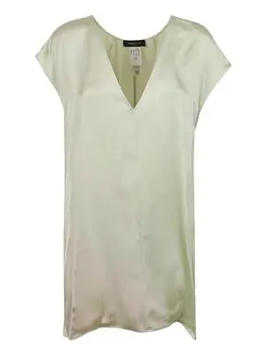 Fabiana Filippi V-neck Short-sleeve Blouse - Neutrals
