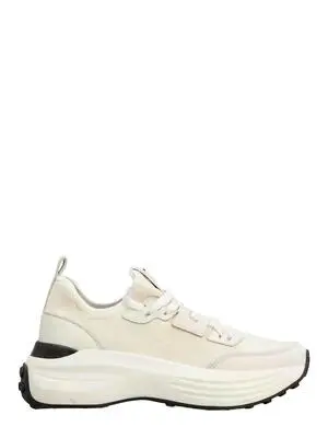 TOD'S Logo Knitted Trainers - Neutrals