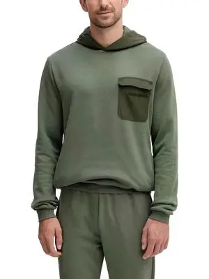 COLMAR Hoodie With Chest Pocket - Green