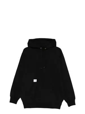 WTAPS Sign-yd Cotton Hoodie - Black
