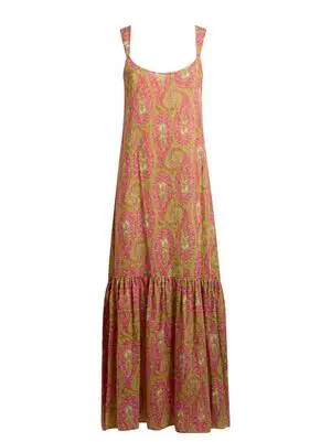 Etro Paisley-print Maxi Dress - Pink