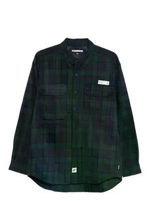 NEIGHBORHOOD Tartan-check Shirt - Blue