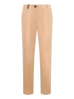 PESERICO Straight-Leg Trousers