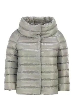 Herno Padded Funnel-neck Jacket - Grey