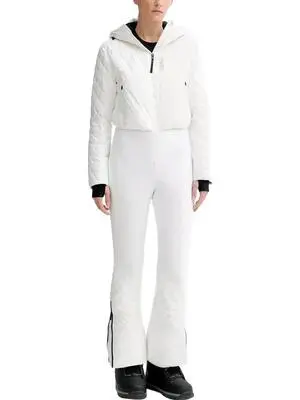 COLMAR Quilted Hooded Ski Suit - White