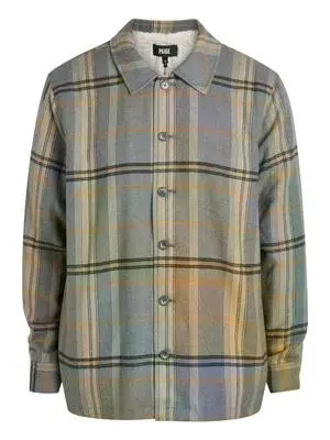 Paige Plaid Shirt - Grey