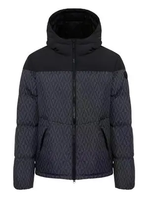 COLMAR Patterned Hooded Jacket - Grey