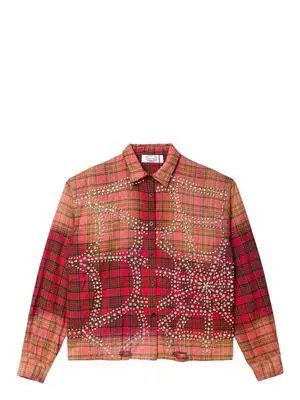 VALE FOREVER Embellished Shirt - Red