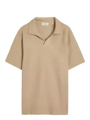 FRAME Collared T-shirt - Neutrals