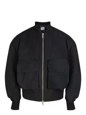 MKI MIYUKI ZOKU Pocket Zip-up Bomber Jacket - Black