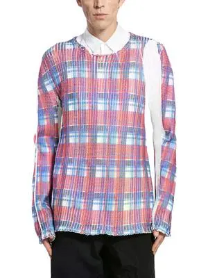 Comme Des Garçons Printed Shirt - Red