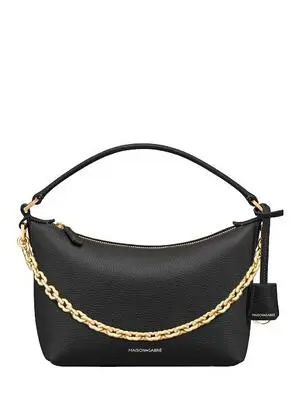 MAISON DE SABRE Limited-edition Soft Hobo - Black Caviar