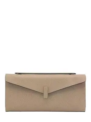 VALEXTRA Iside Clutch - Neutrals