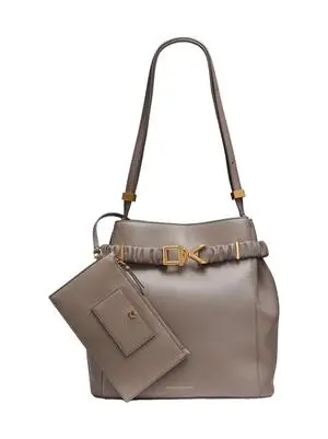 Donna Karan New York DONNA KARAN NEW YORK Gingham Bucket Bag Cloud
