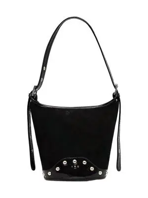 IRO PARIS Mini Studded Tote Bag - Black