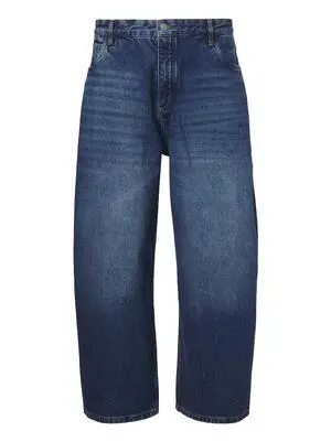 Studio Nicholson Paolo Barrel-leg Jeans - Blue