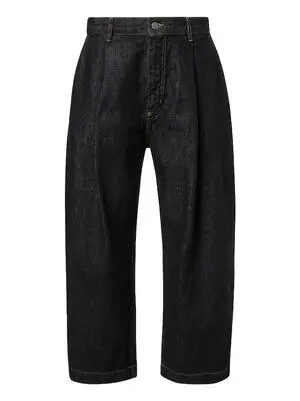 Studio Nicholson Puch Barrel-leg Jeans - Black